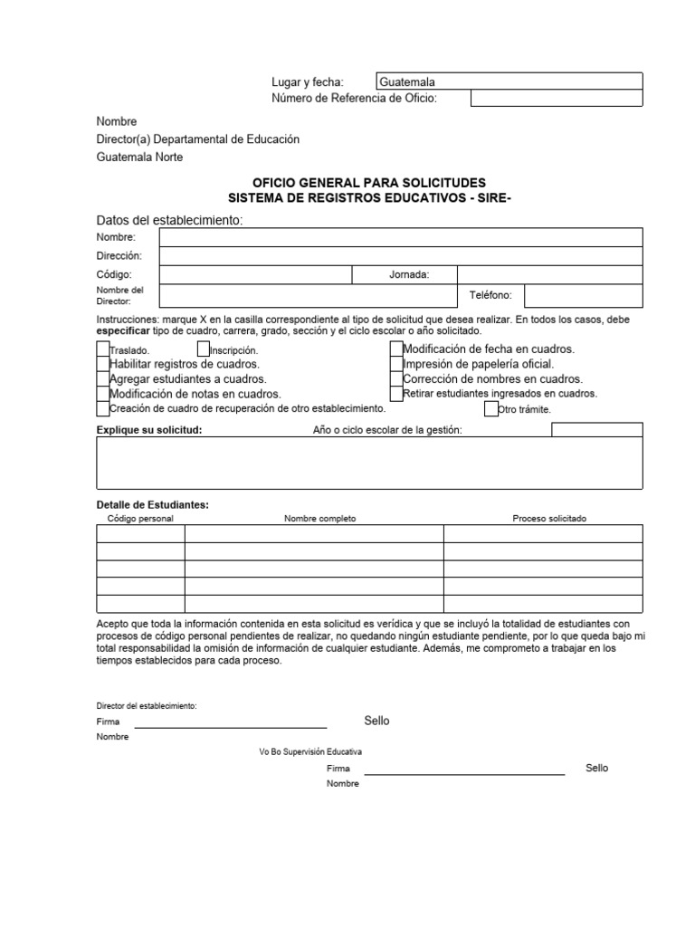 Formato Oficial Procesos SIRE | PDF | Informática