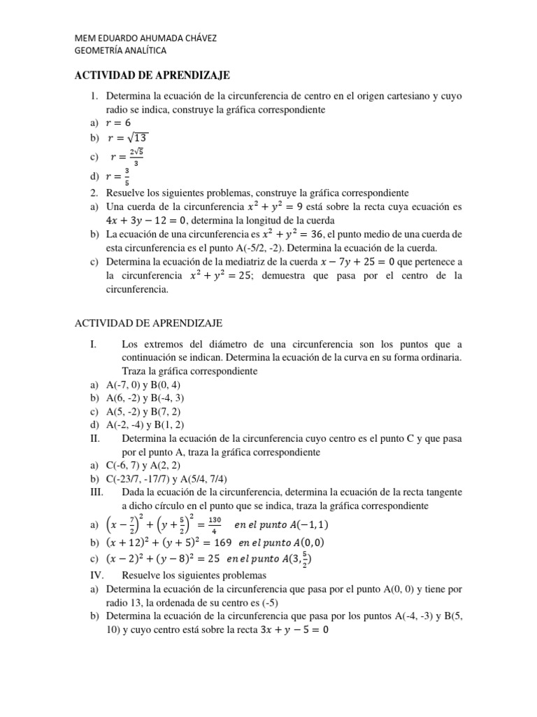 ACTIVIDAD DE APRENDIZAJE P2. Parte 2 | PDF