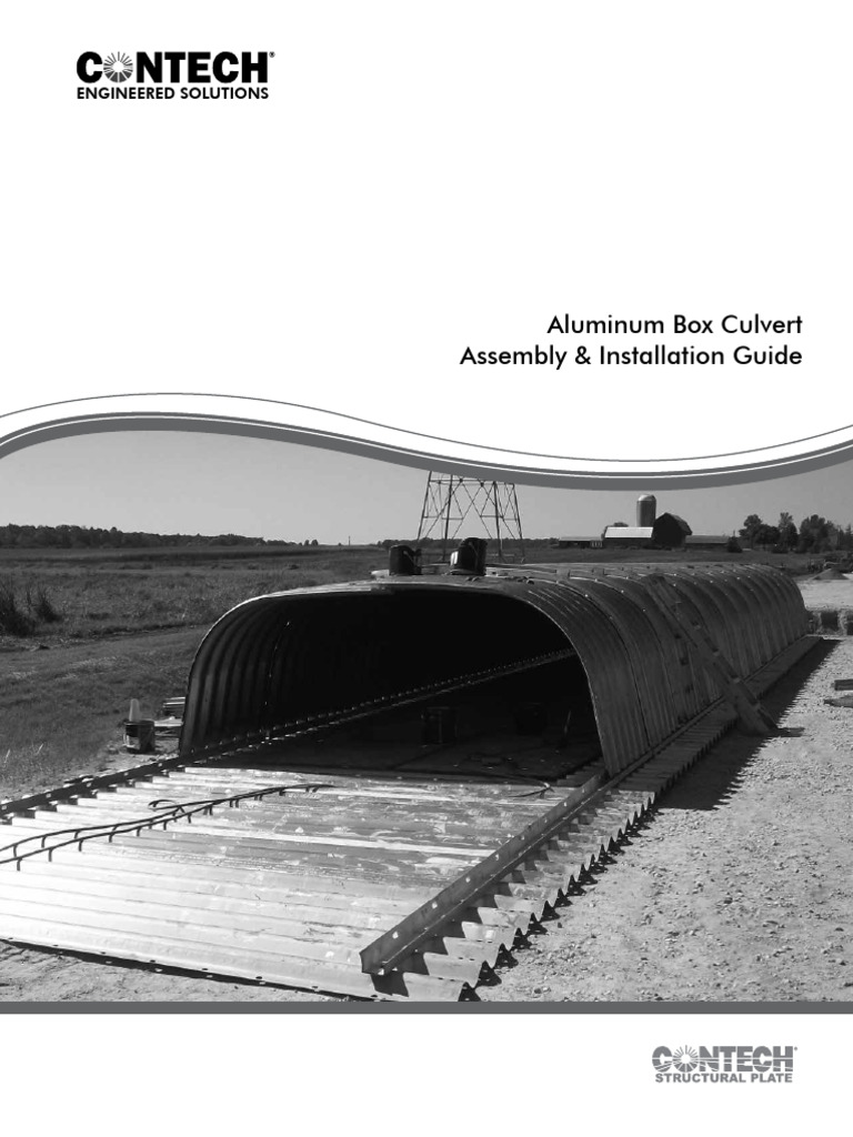 ALBC-Installation-Guide Metal Boxculvert | PDF | Technology & Engineering