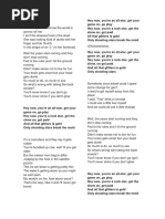 Smash Mouth's "All Star" Lyrics | PDF | Home & Garden