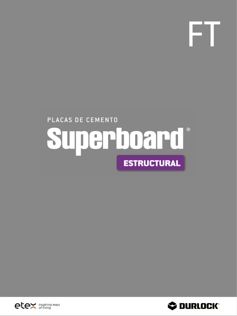 Ficha Técnica Superboard Estructural | PDF | Ingeniería estructural | Ingeniería