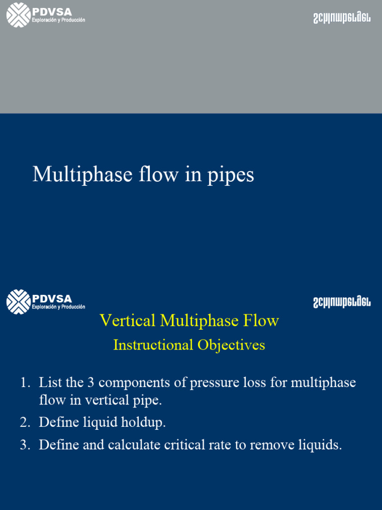 Multiphase Flow in Vertical and Inclined Pipes | PDF