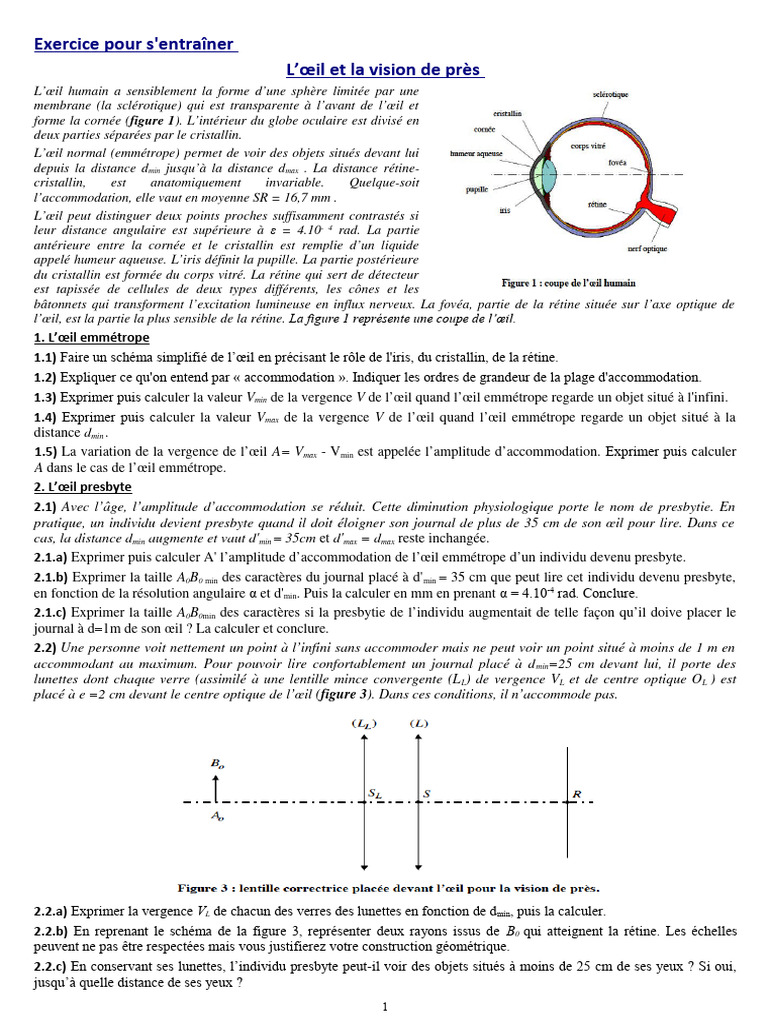 Optique Géométrique 2 | PDF