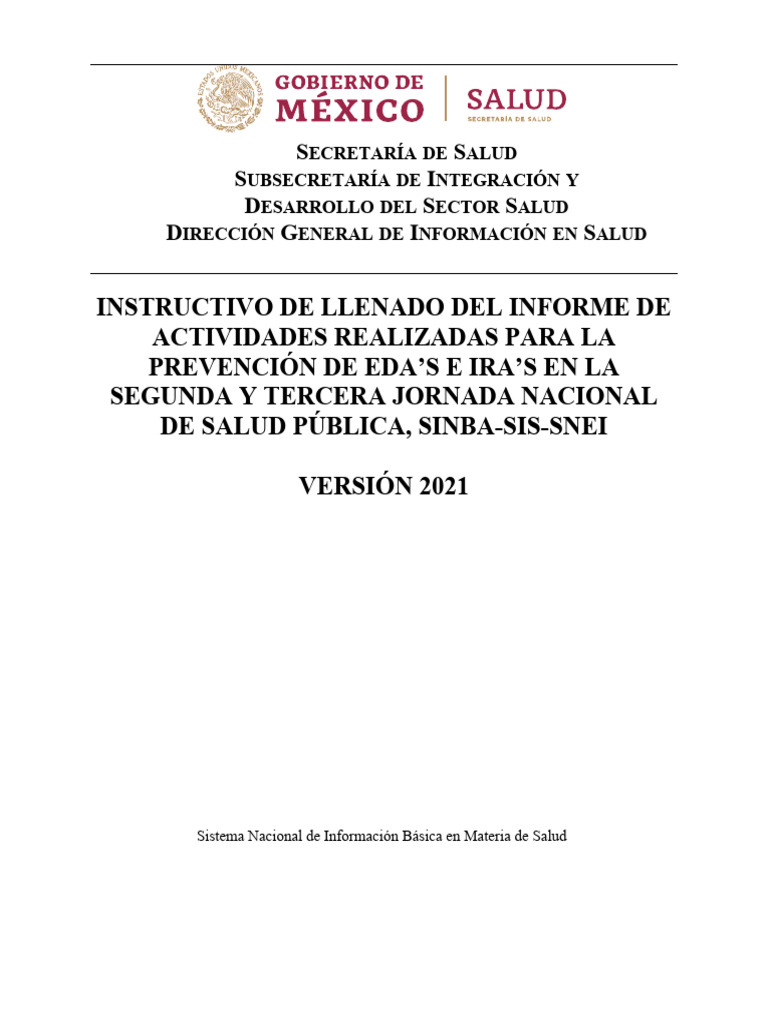 18 I Sinba-Sis-Ss-Snei 2021 | PDF | Ciencias de la Salud | Medicina
