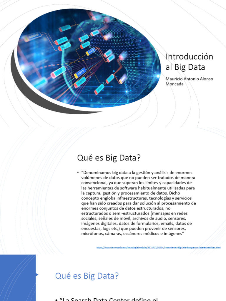 Introducción Al Big Data 2022 1 | PDF