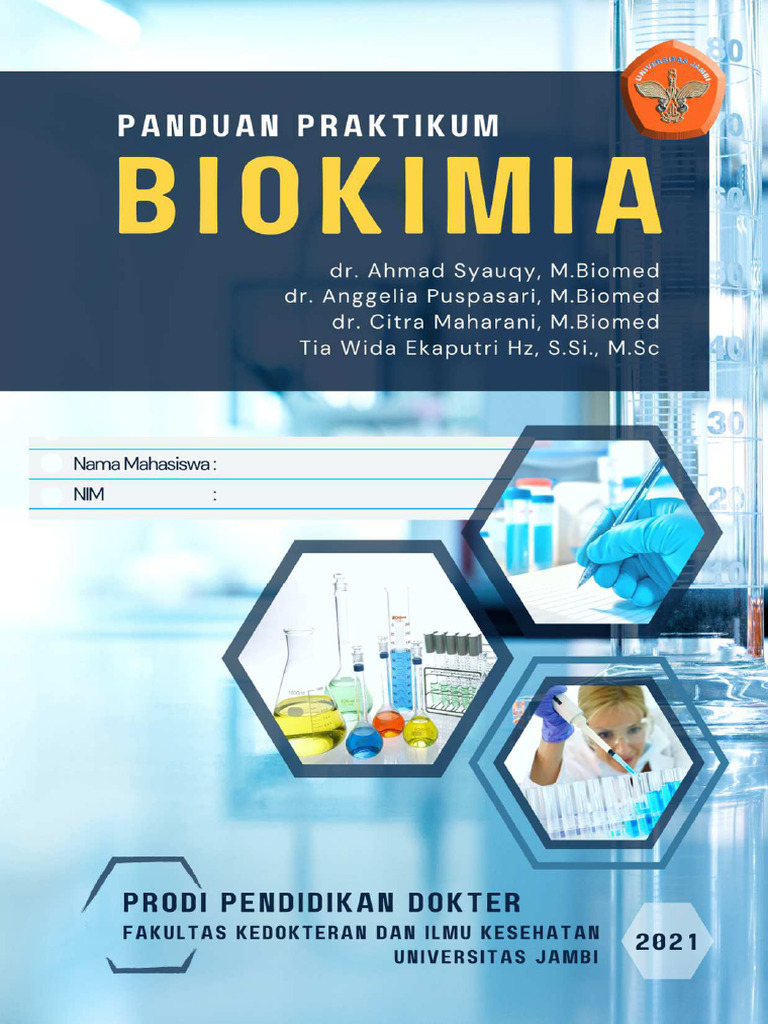 Panduan Prakt Biokim 2021 Blok 2.1 | PDF | Science & Mathematics