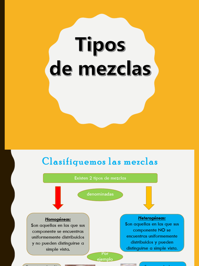 Tipos de Mezclas | PDF