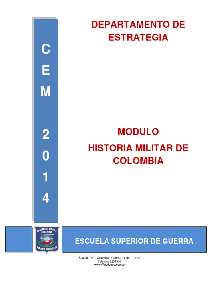 Modulo de Historia Cem 2014 | PDF | Colombia