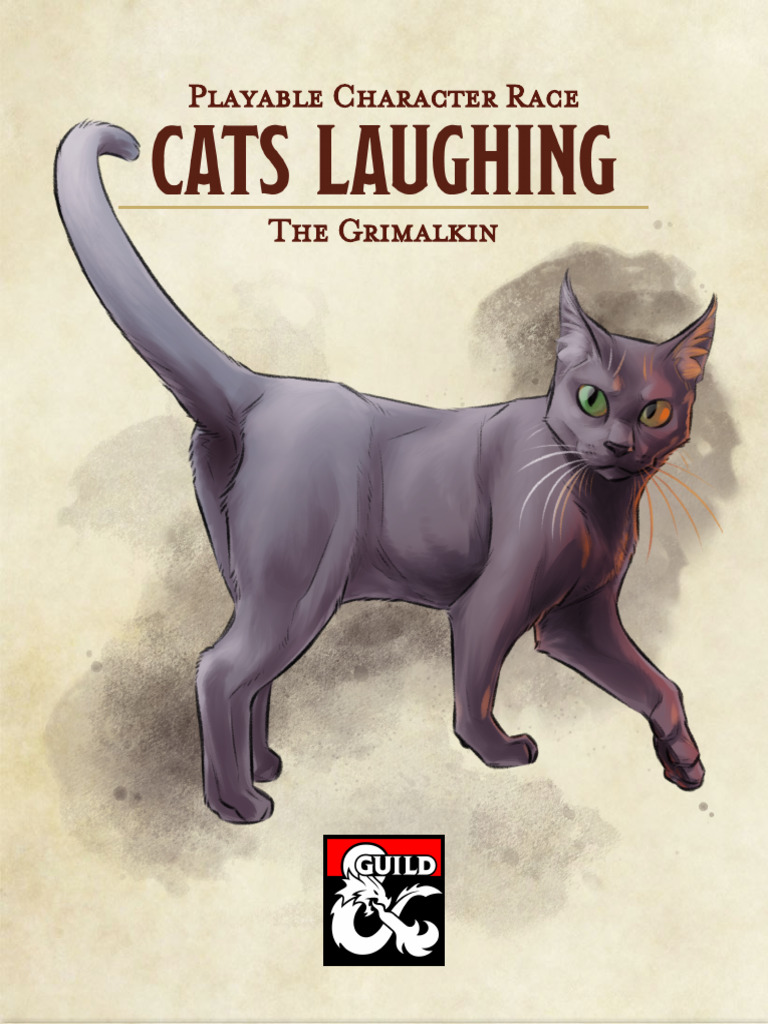 Grimalkin Race (5e) | PDF | Dungeons & Dragons | Gary Gygax Games