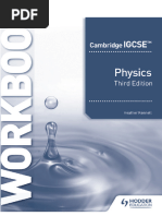 Cambridge IGCSE Physics 3rd Edition Workbook | PDF