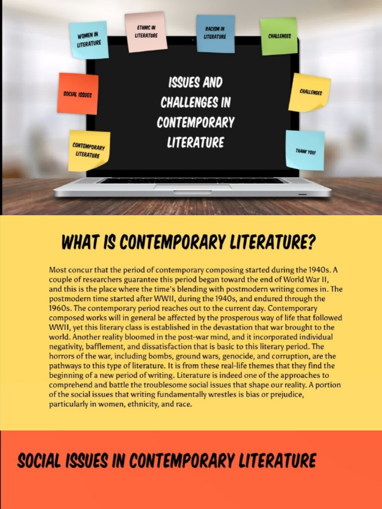 Issues and Challenges of Cotemporary | PDF | A Room Of One's Own
