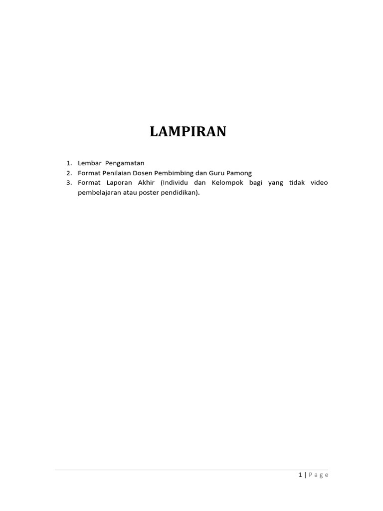 LAMPIRAN PPLP 2023 (Observasi Dan Analisis) | PDF | Karier & Perkembangan