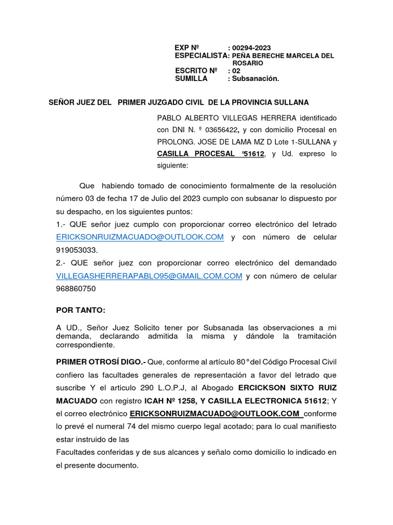 Exp 00294 2023 | PDF