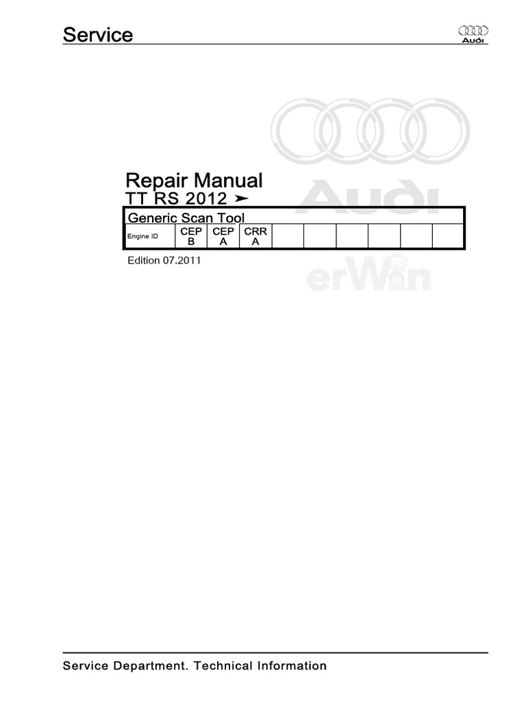Generic Scan Tool | PDF