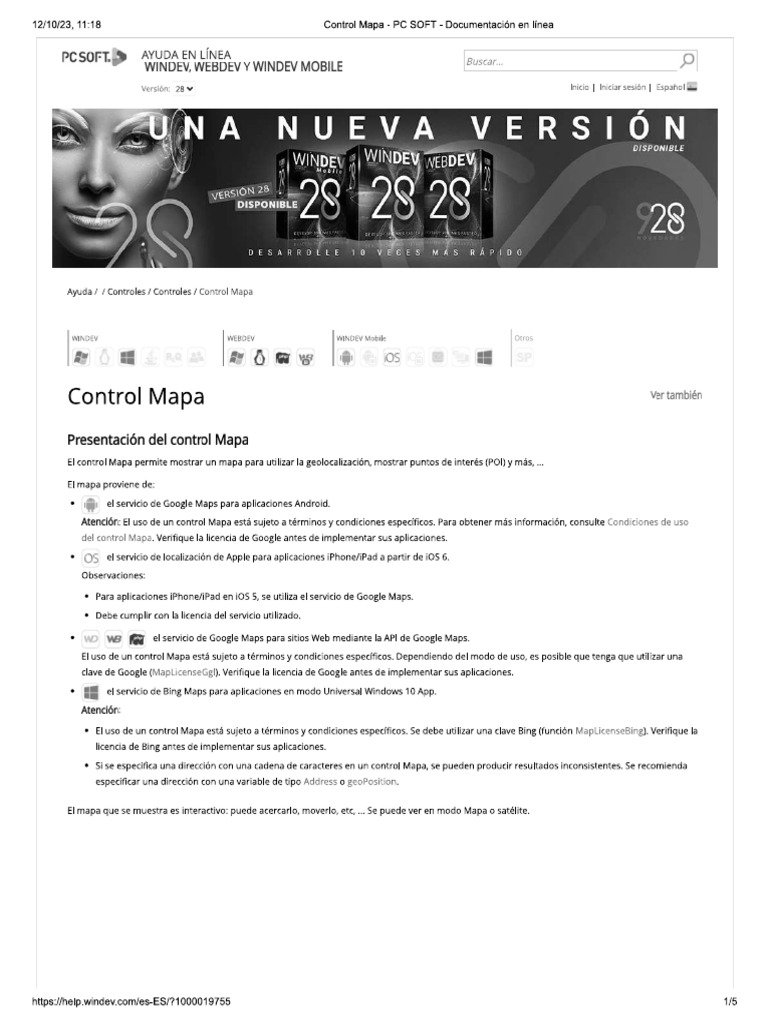 Control Mapas Windev | PDF