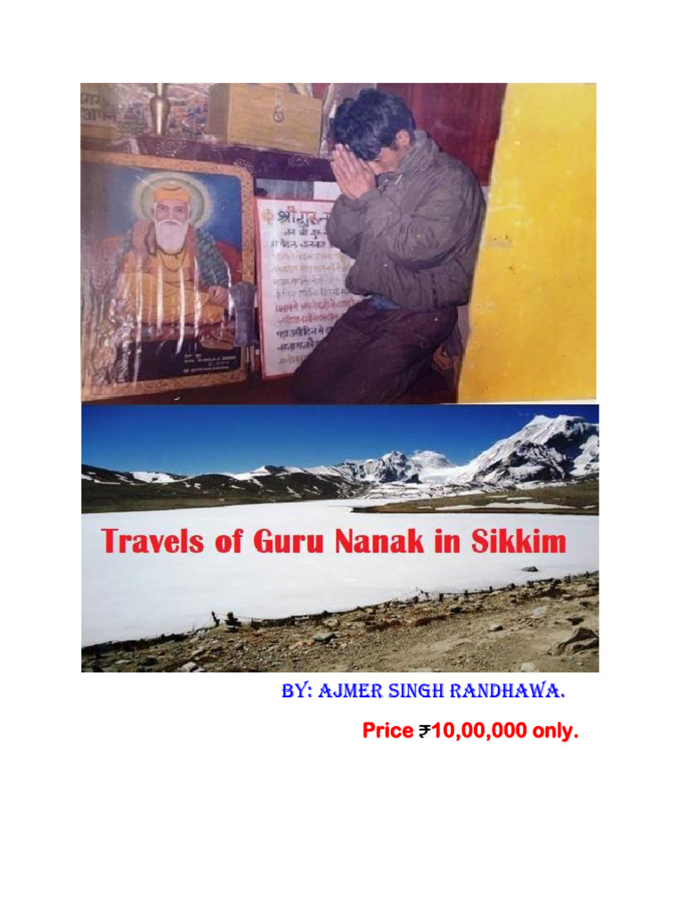 Travels of Guru Nanak in Sikkim | PDF | Punjab | Indian Religions
