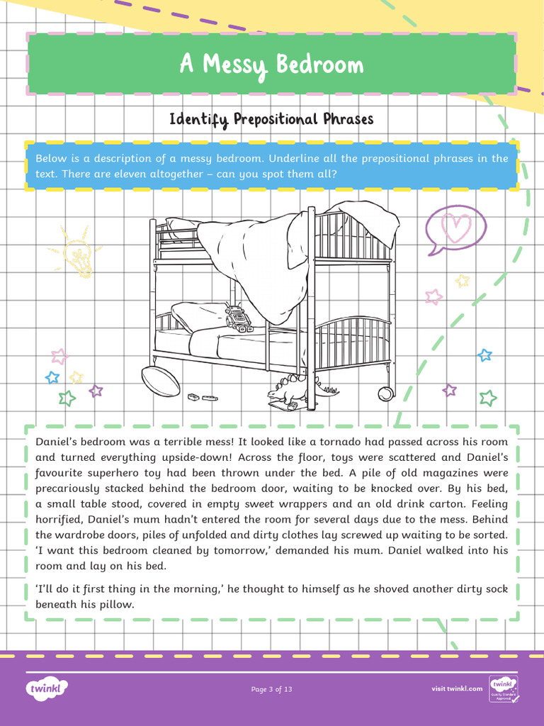 t2 e 3813 Preposition and Prepositional Phrase Activities - Ver - 14 | PDF