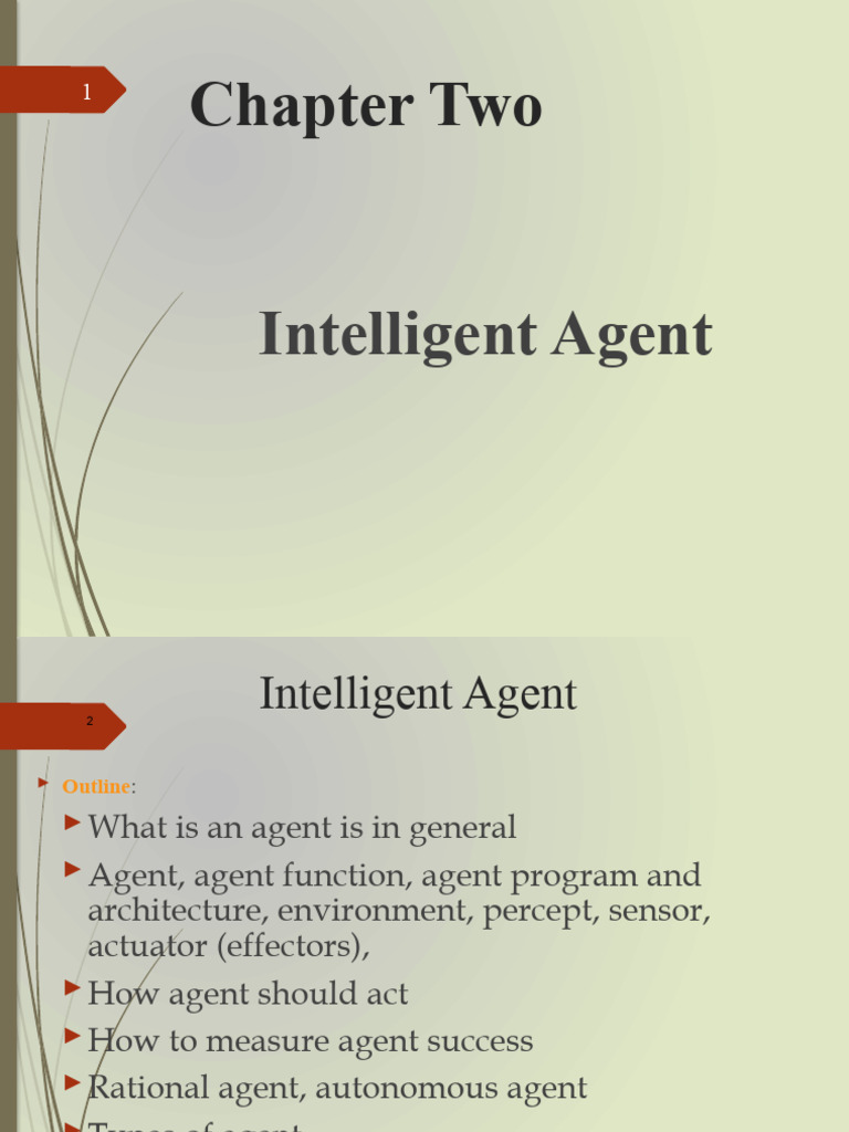 Chapter 2 - Intelligent Agent | PDF | Computers | Technology & Engineering