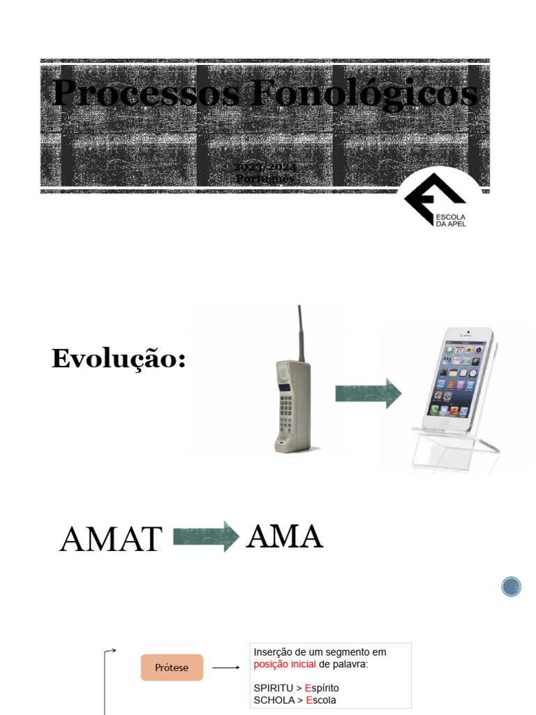 Processos Fonológicos | PDF