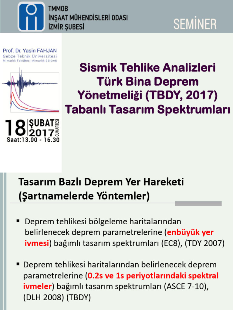 Fahjan EQHazard Izmir 18feb2017 | PDF