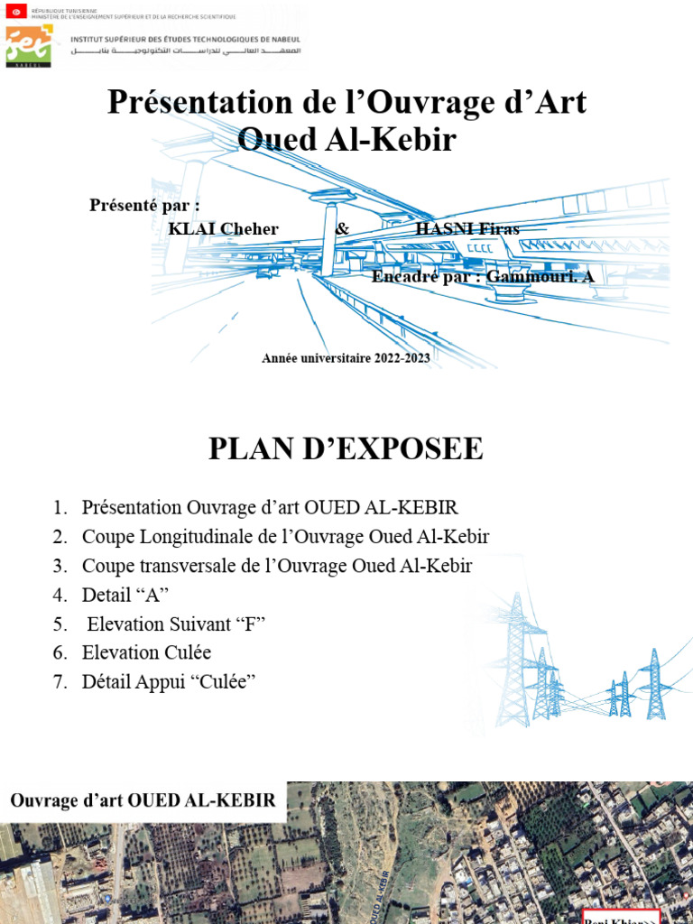 Présentation de L'ouvrage D'art Oued Al-Kebir | PDF | Pont | Éléments ...