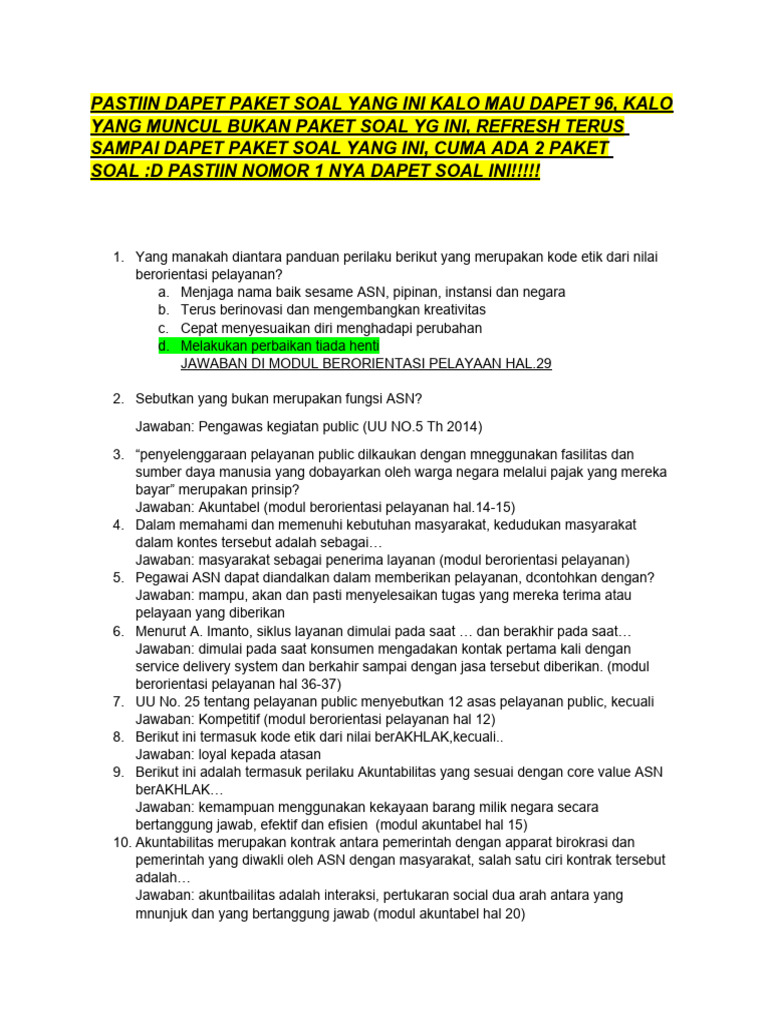 Soal Mooc | PDF