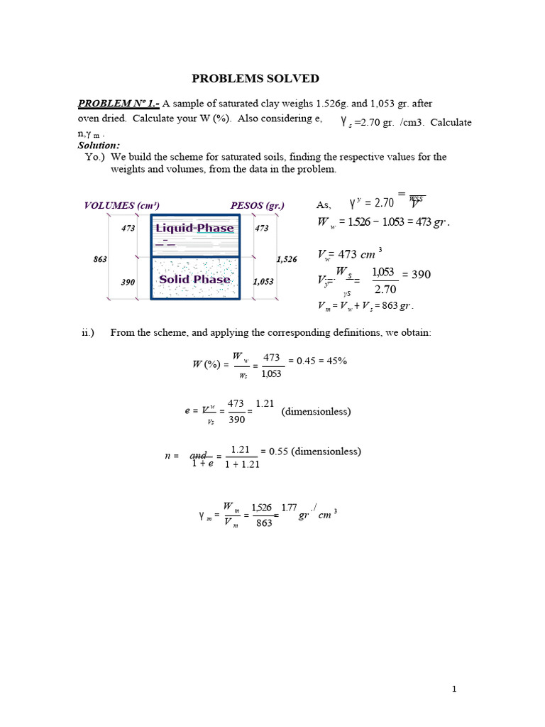 Problems Solved | PDF | Applied And Interdisciplinary Physics | Physical Sciences