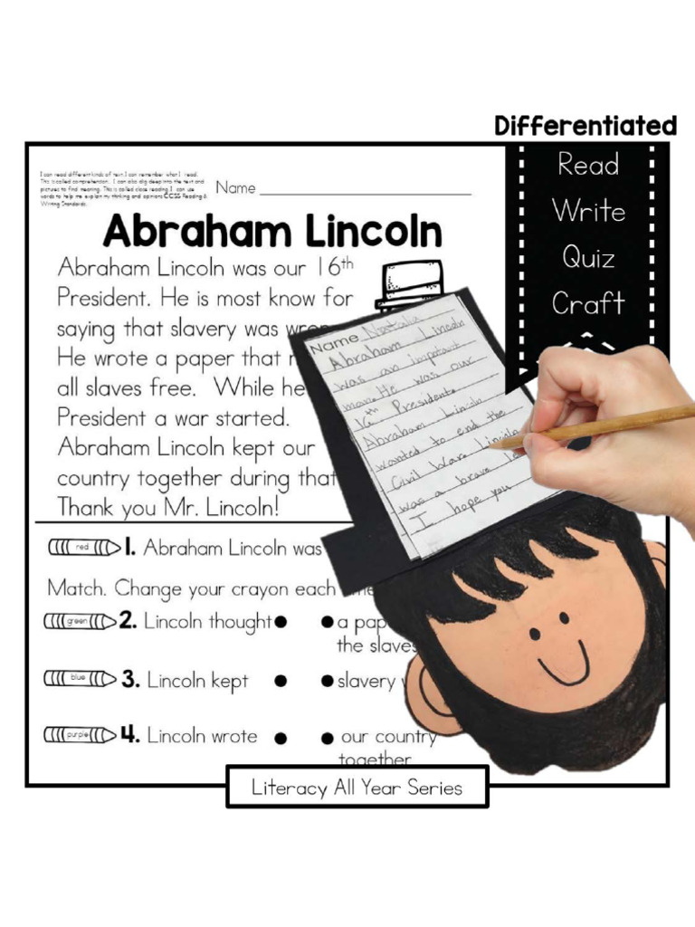Abe Lincoln - Teacher To The Core | PDF | Emancipation Proclamation ...