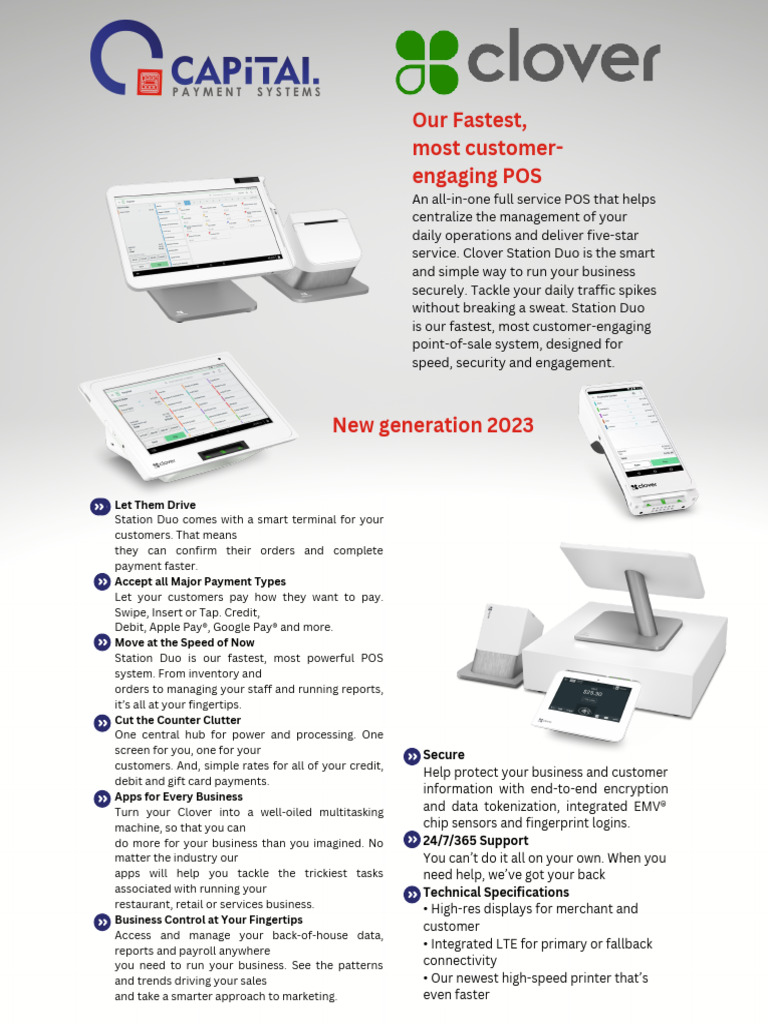 Clover Flyer CPS | PDF
