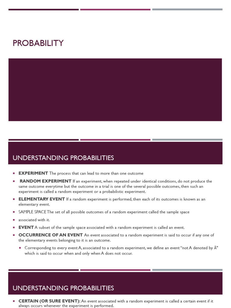 Probability Distributions | PDF | Probability Distribution | Random Variable