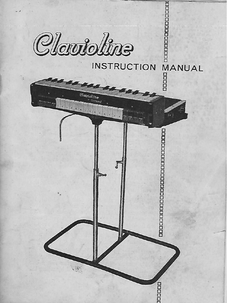 Clavioline Manual | PDF