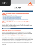 USP FAQs on Nonsterile Compounding | PDF | Purified Water ...