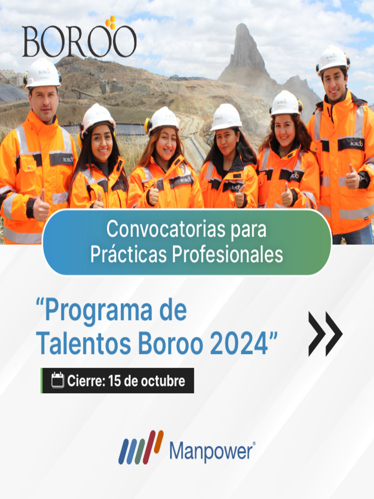 Convocatorias Prácticas Boroo 2024 | PDF | Crecimiento personal y ...