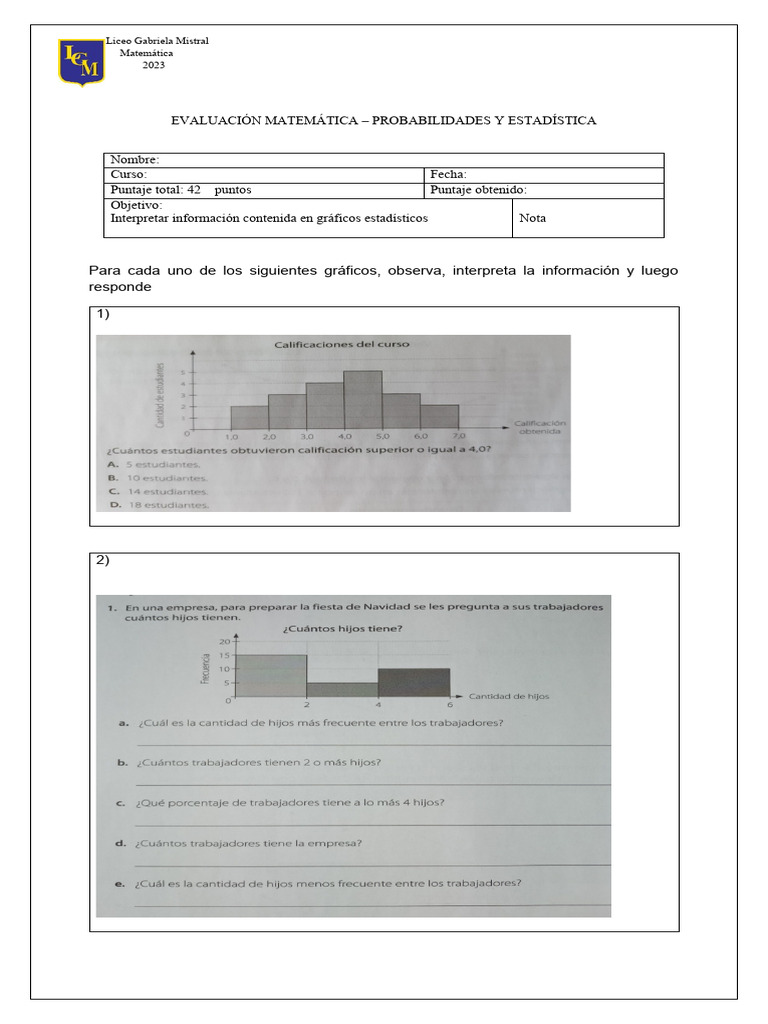 Prueba 2 Prob y Est Diferenc | PDF