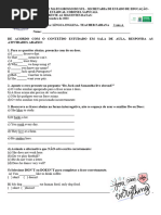 Exercícios Resolvidos Sobre Do e Does | PDF