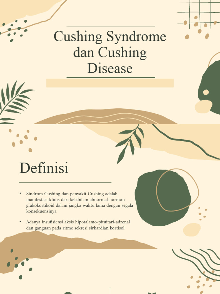 Cushing Syndrome Dan Cushing Disease | PDF