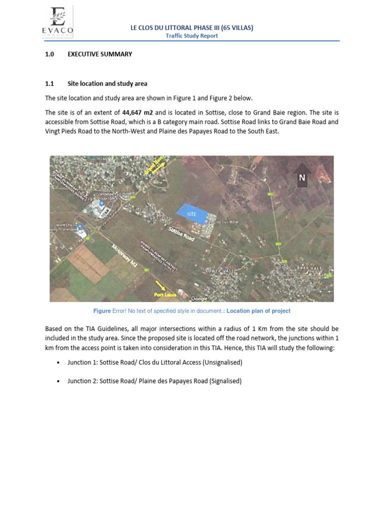 TIA CDL Phase 3 | PDF | Traffic | Infrastructure
