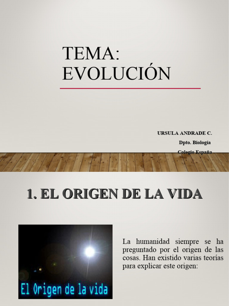 Evolución 1era Parte | PDF | Evolución | Charles Darwin