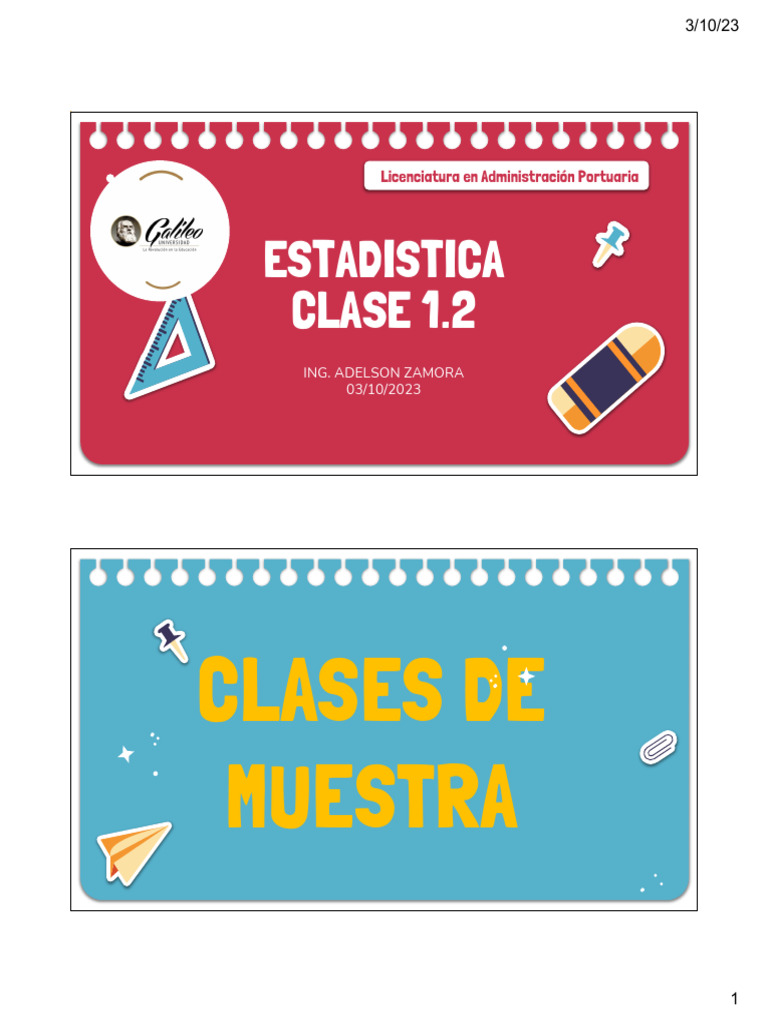 Class1 2-Estadistica | PDF