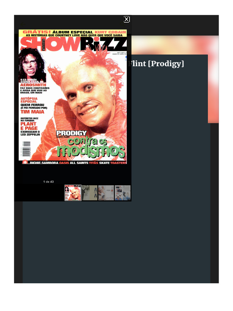 #153 (Abril-1998) - Keith Flint (Prodigy) | PDF