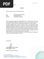 Modelo de Oficio de Entrega de Informe | PDF