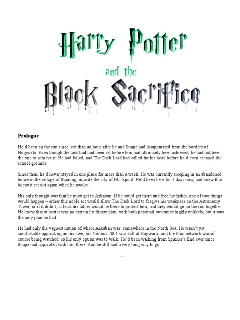 Harry Potter Fan Fiction | PDF | Fantasy Tropes | Fantasy