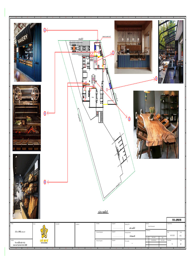 Layout Plan-JC Stars CAFE & Restaurant Rev.3-1 | PDF