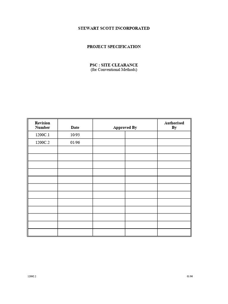 Stewart Scott Incorporated: (For Conventional Methods) | PDF