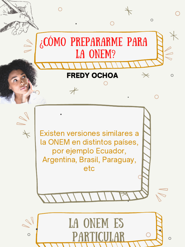 Preparación Efectiva para la ONEM | PDF