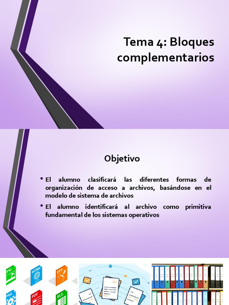 Tema 4 Bloques Adicionales | PDF | Arte | Tecnología e ingeniería