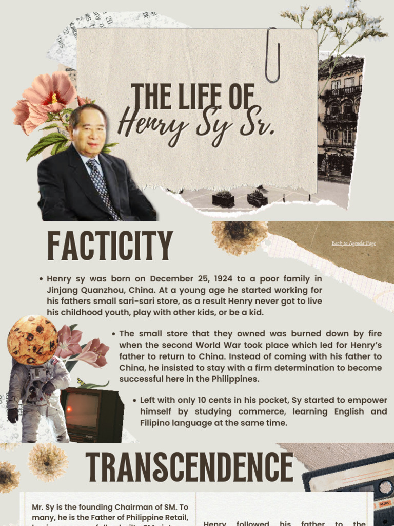 Life of Henry Sy | PDF