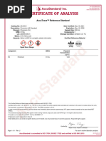 Coa STD TPH C7-C40 Supelco | PDF