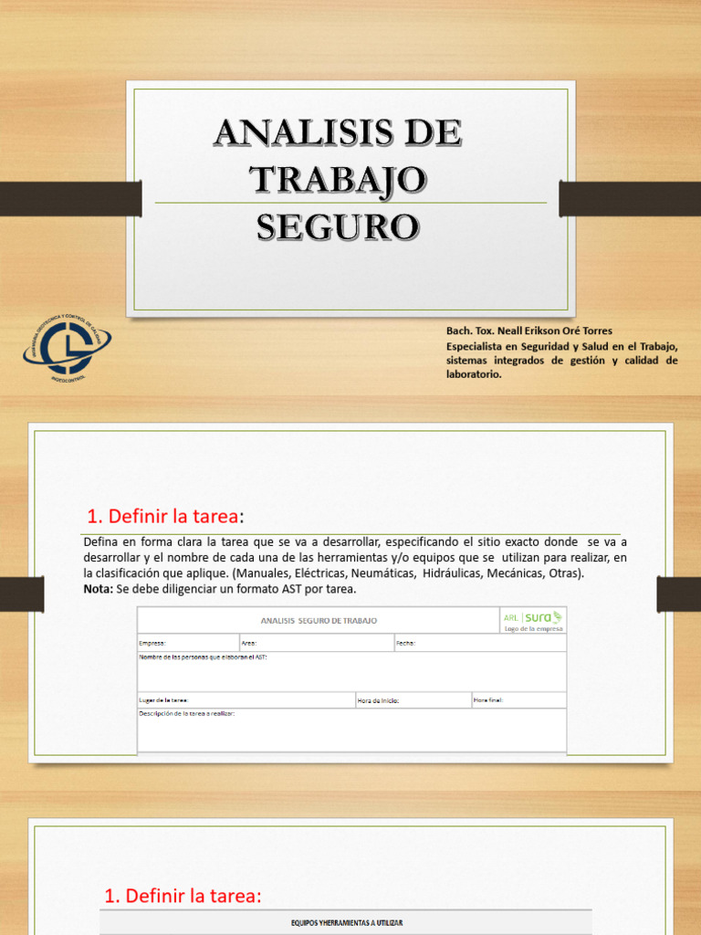 Analisis de Trabajo Seguro | PDF