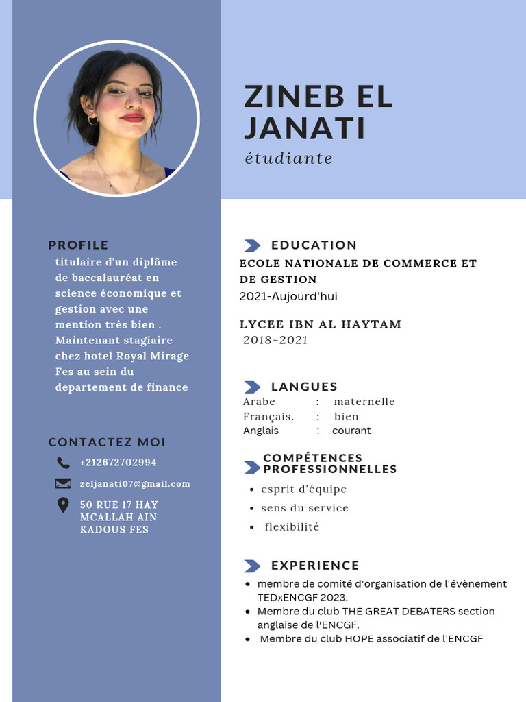 Zineb El Janati 2 | PDF